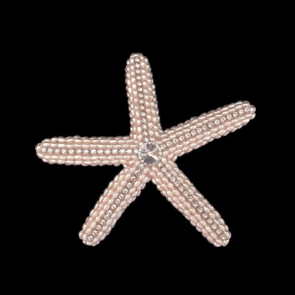 Natural Starfish with Freshwater Pearls and Premium Crystals – Isabella ...