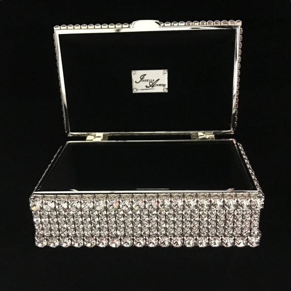 Gold Crown Keepsake Box Featuring Clear Premium Crystal – Isabella ...